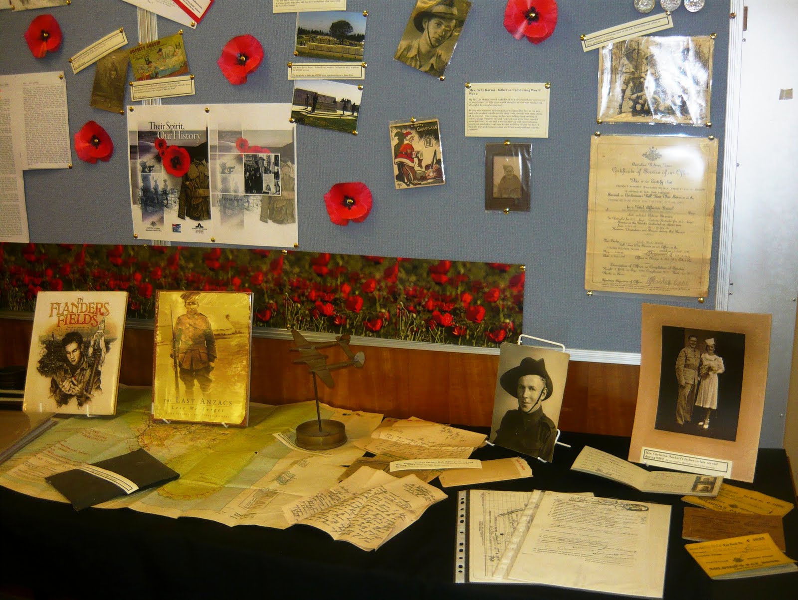 Library Displays: ANZAC Day